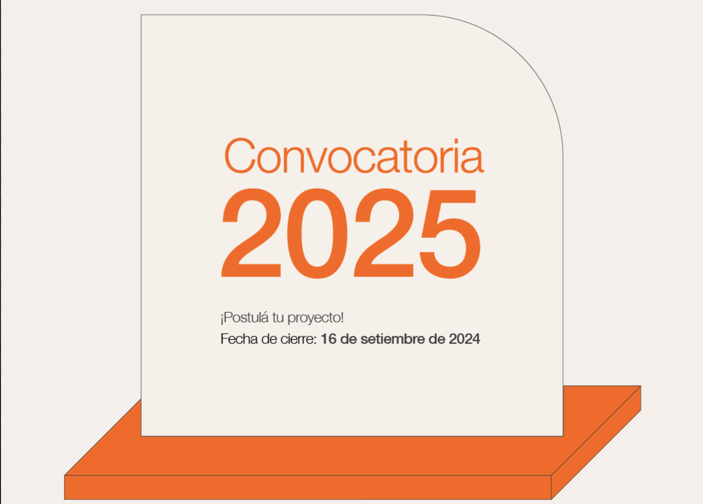 Convocatoria a proyectos 2025